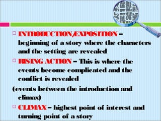 Elements of a short story | PPT