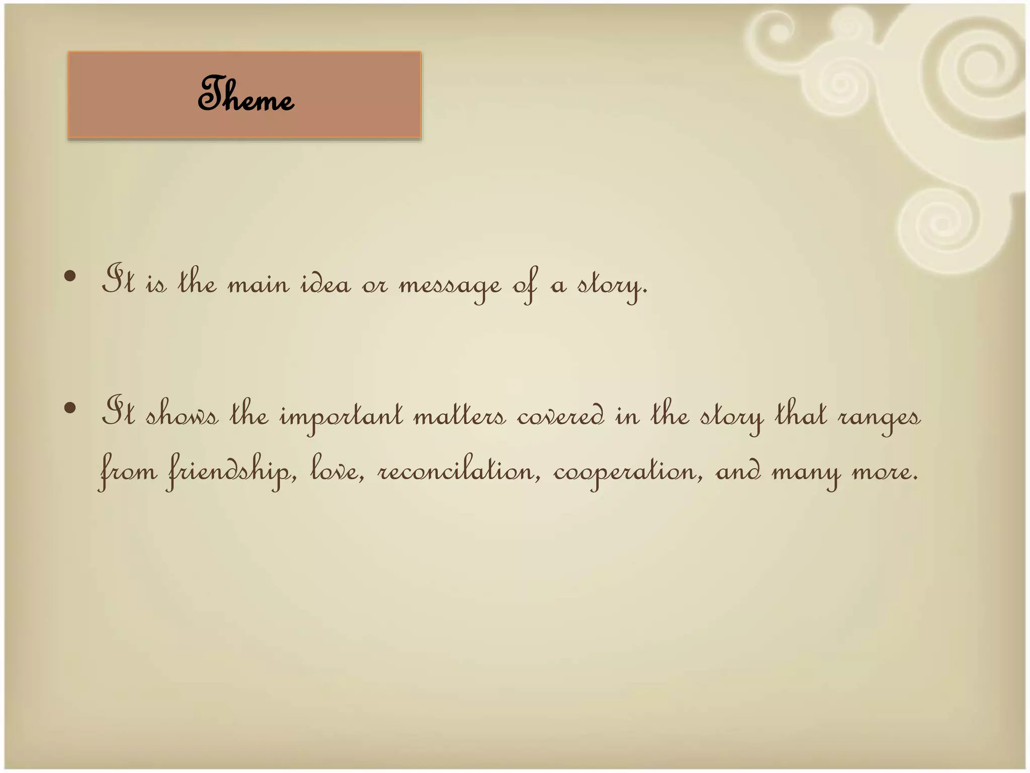 Elements of a Short Story | PPTX