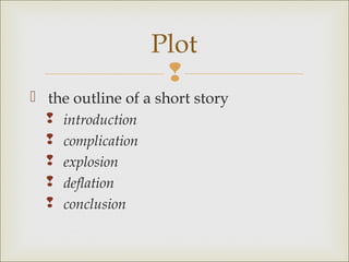 Elements of a Short Story | PPT