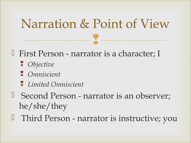 Elements of a Short Story | PPT