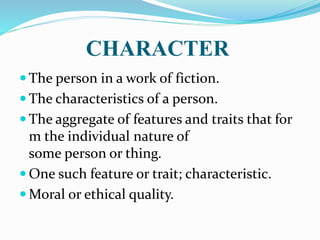 Elements of a shortstory | PPTX