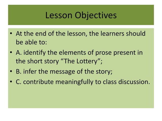 Elements of a Short Story for grade 9 | PPT
