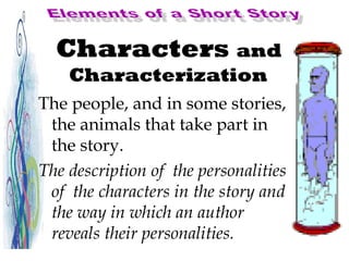 Elements of a Short Story Basic Concepts | PPT