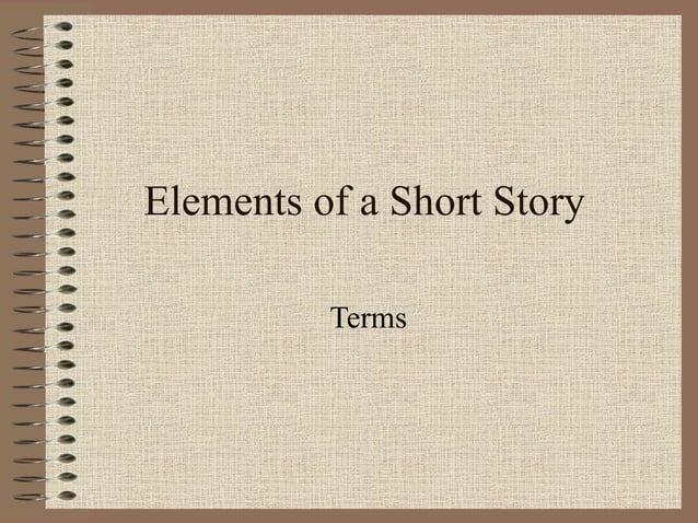 Literary Elements | PPT