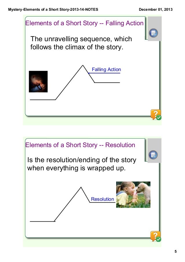 Elements Of A Short Story Notes