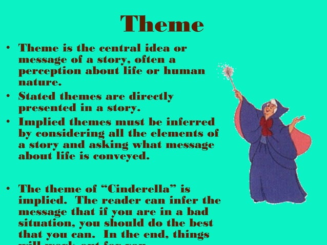 Elements of a short story with cinderella examples | PPT | Drama | Genres