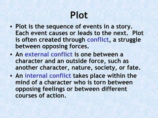 Elements of a short story with cinderella examples | PPT