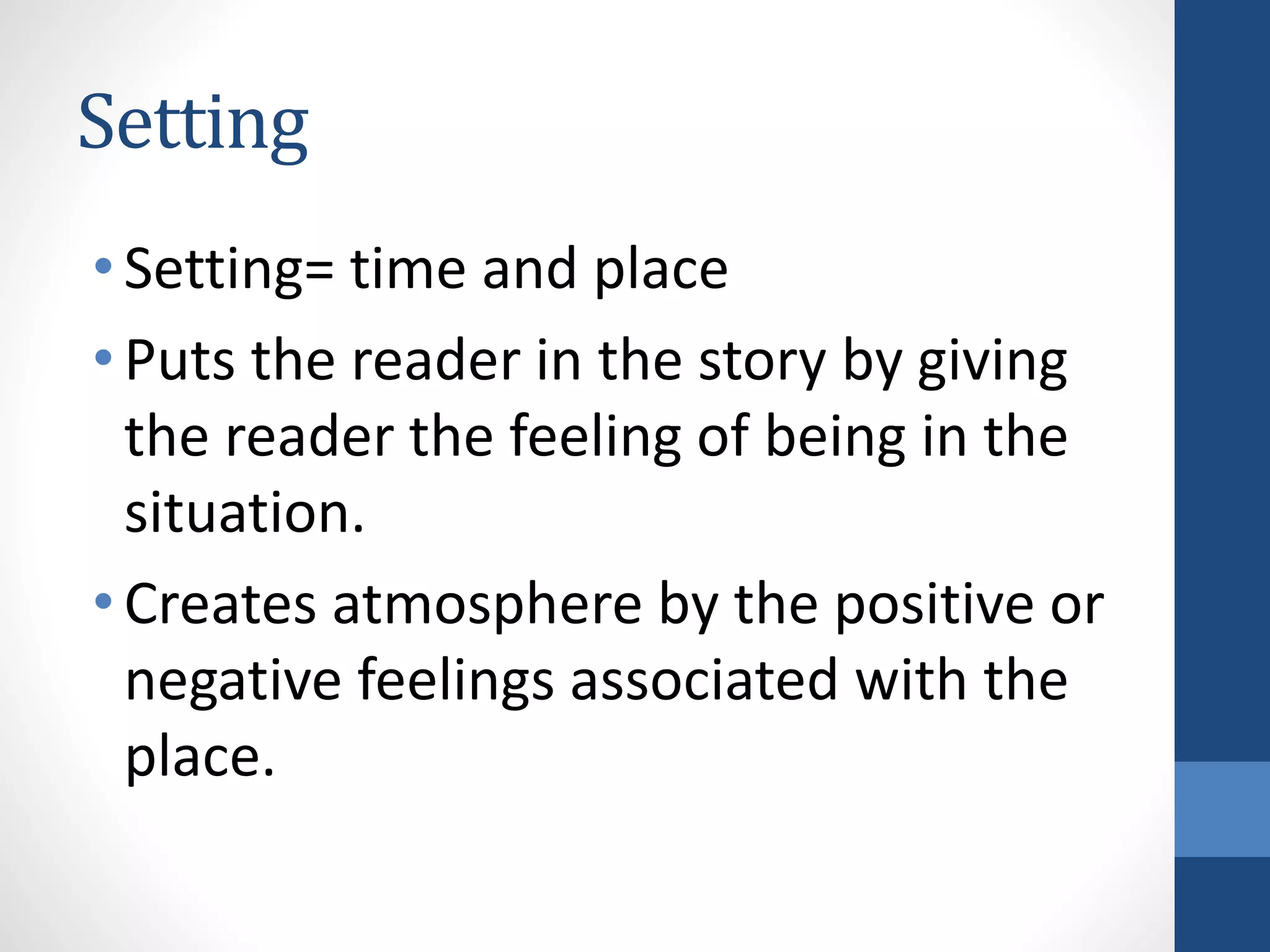 Elements of a story | PPTX