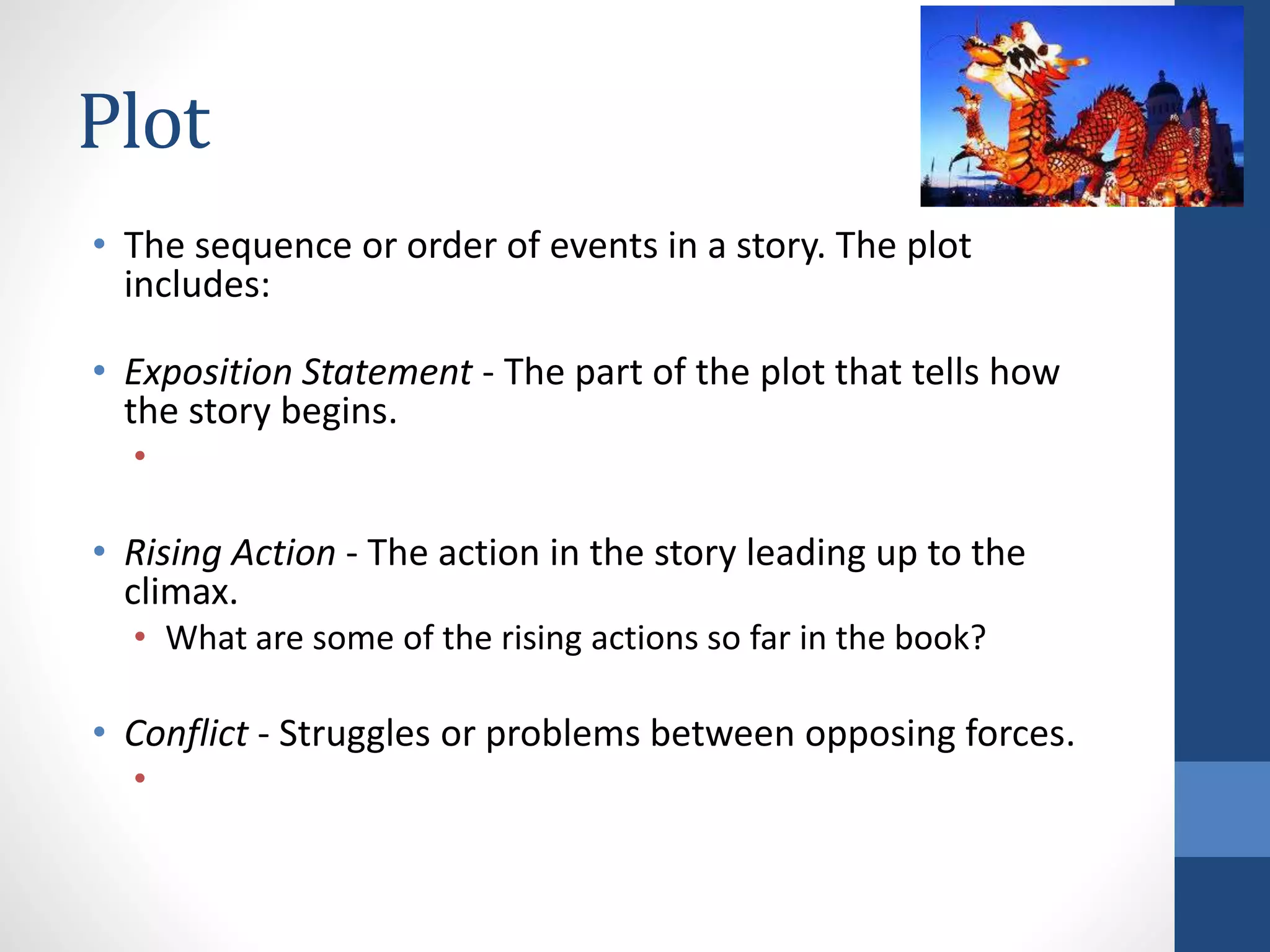 Elements of a story | PPTX