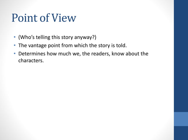 Elements of a story | PPTX