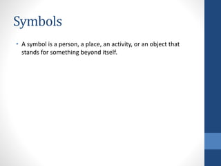 Elements of a story | PPTX