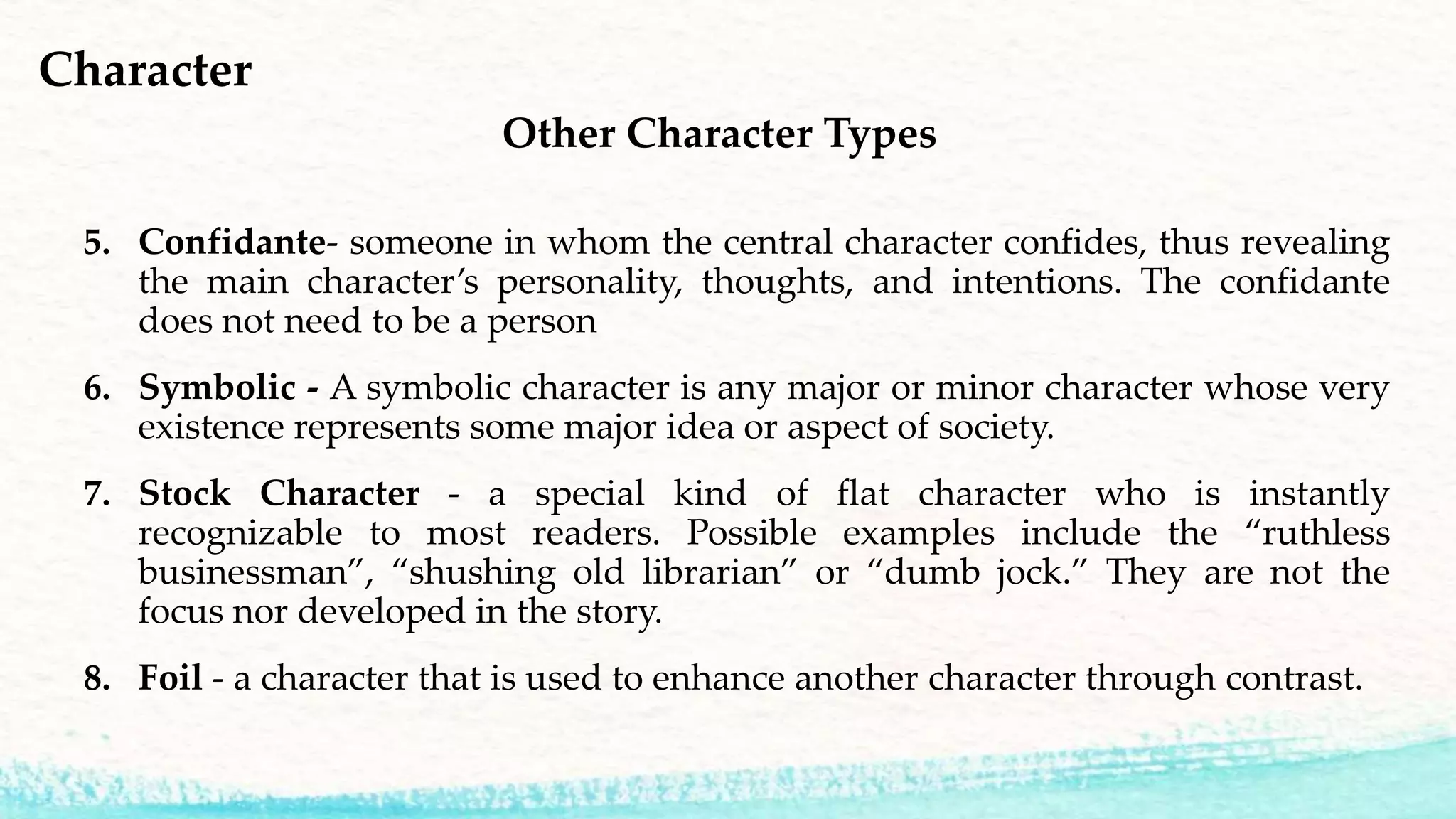 Elements of a Story | PPTX