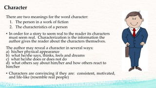 Elements of a Story | PPTX