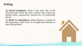 Elements of a Story | PPTX