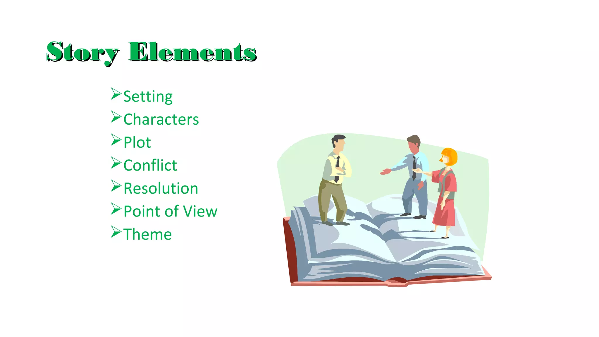 Elements of a story | PPT | Genres