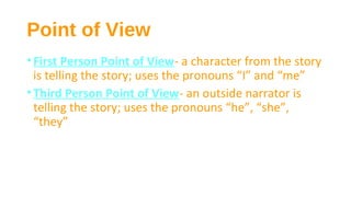Elements of a story | PPT