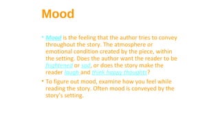 Elements of a story | PPT | Genres