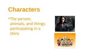 Elements of a story | PPT