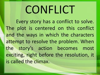 Elements of a story | PPTX