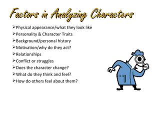 Elements of a story powerpoint | PPT
