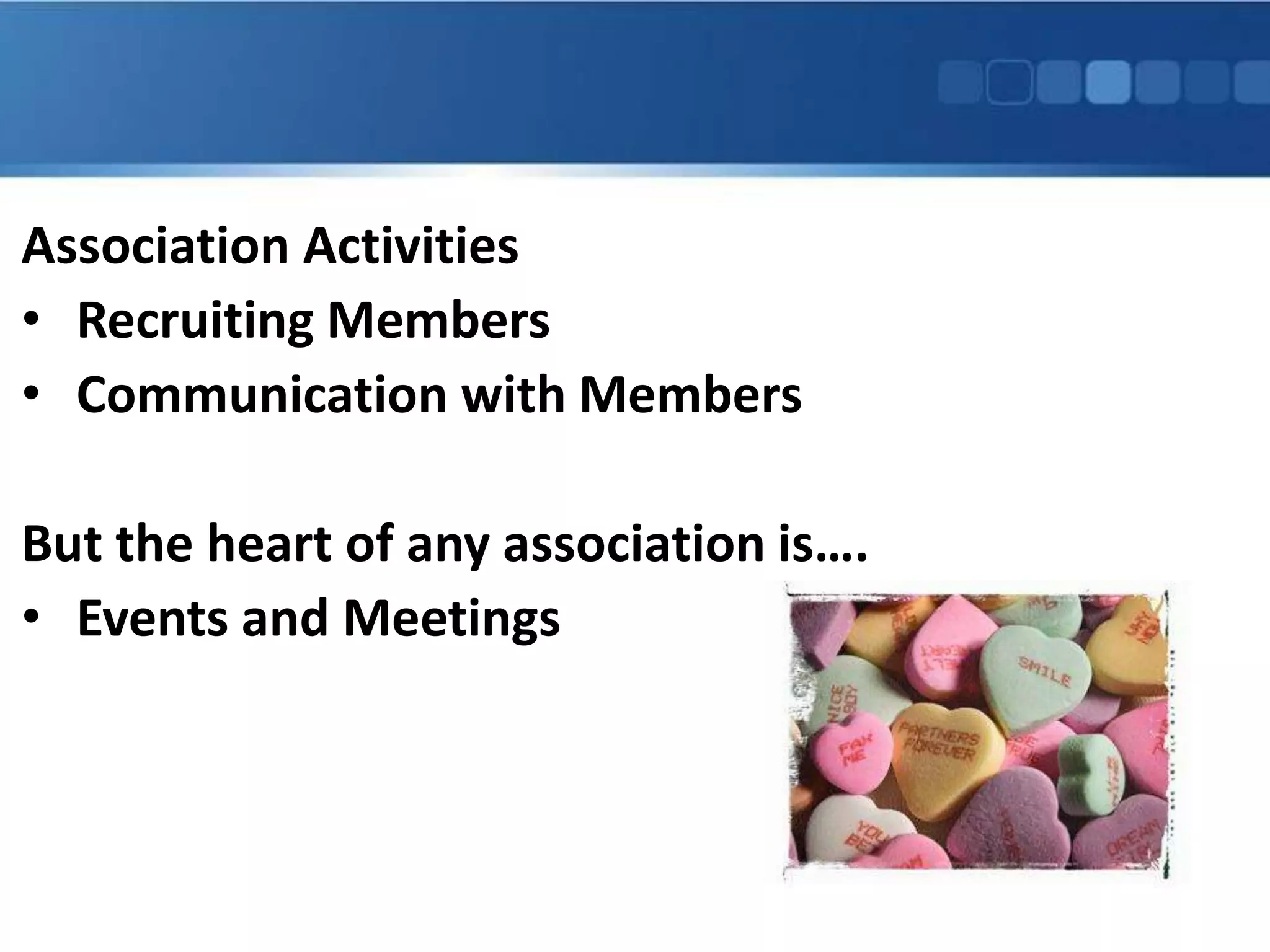 Elements of a Successful Association Meeting | PPTX