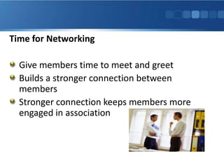 Elements of a Successful Association Meeting | PPT
