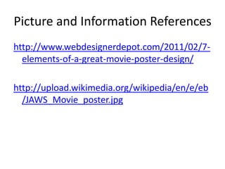 Elements of a successful movie poster | PPTX