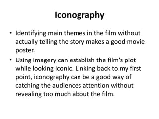 Elements of a successful movie poster | PPTX