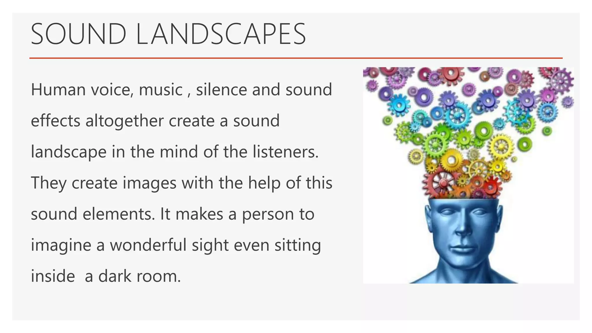 Elements of audio in radio | PPTX