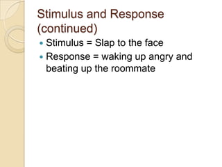 Elements Of Behavior | PPTX