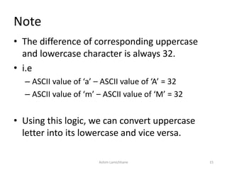 Unit 2. Elements of C | PPTX