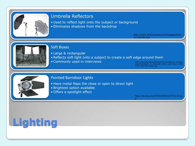 Elements of cinematography | PPTX