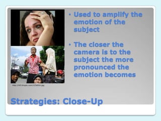 Elements of cinematography | PPTX