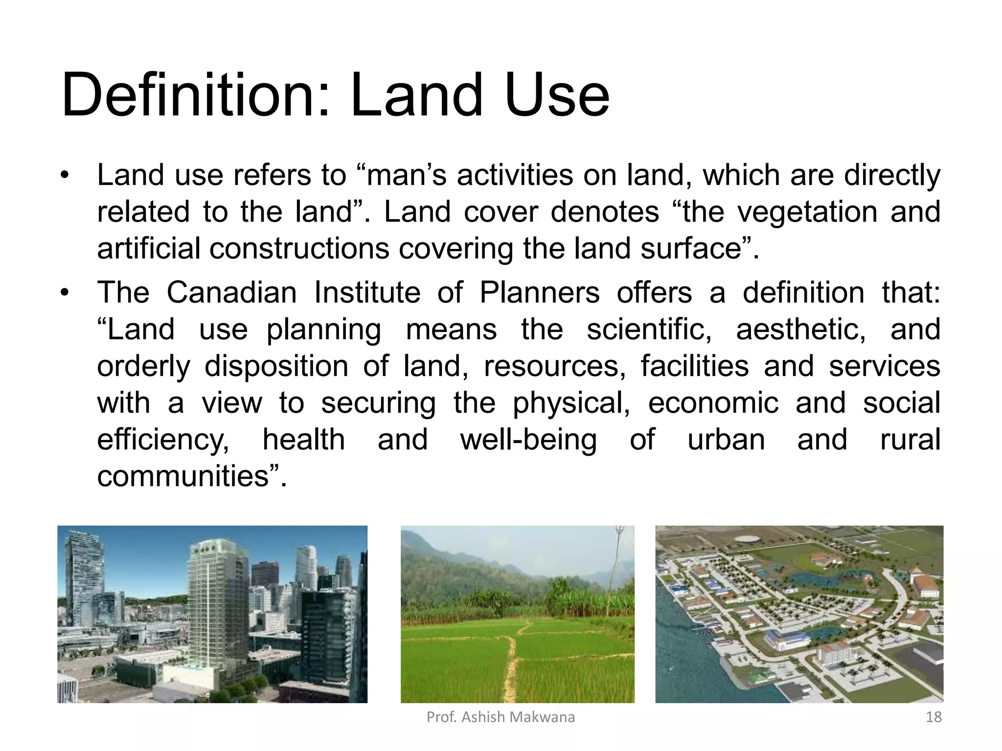 Elements of city planning_Building and Town Planning | PDF