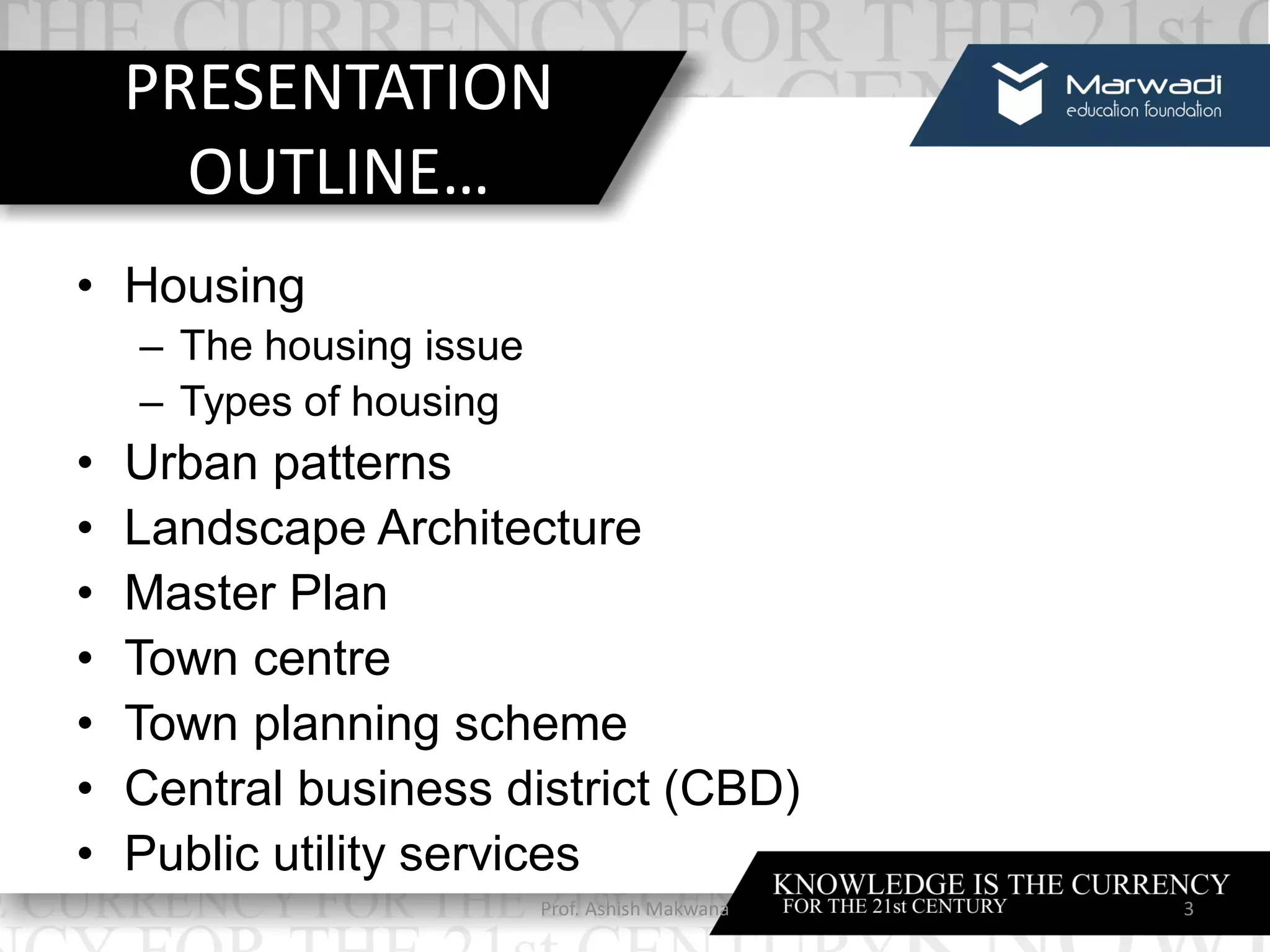 Elements of city planning_Building and Town Planning | PDF