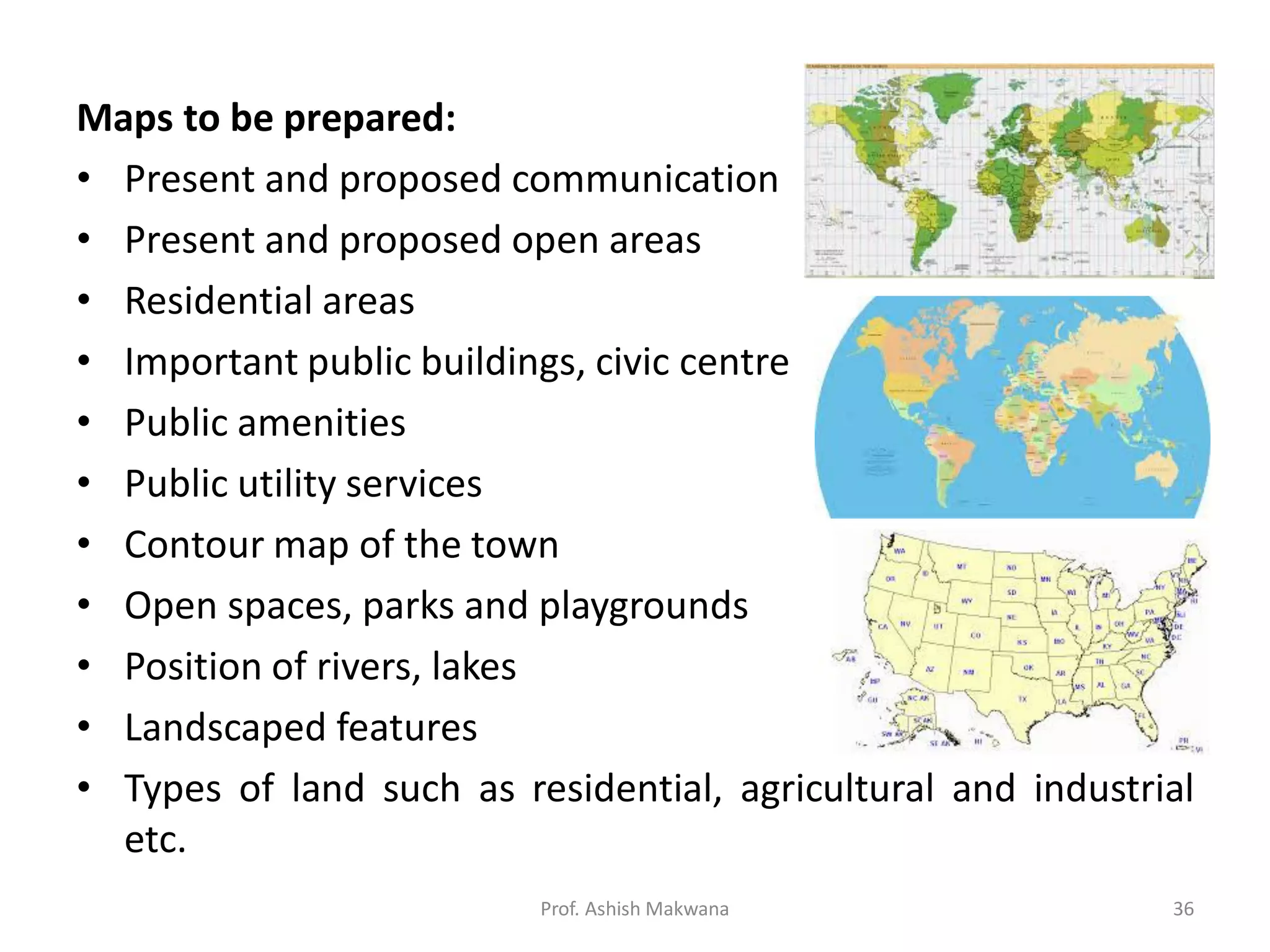 Elements of city planning_Building and Town Planning | PDF