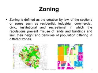 Elements of city planning_Building and Town Planning | PDF