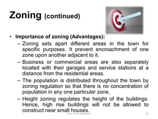 Elements of city planning_Building and Town Planning | PDF