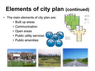 Elements of city planning_Building and Town Planning | PDF