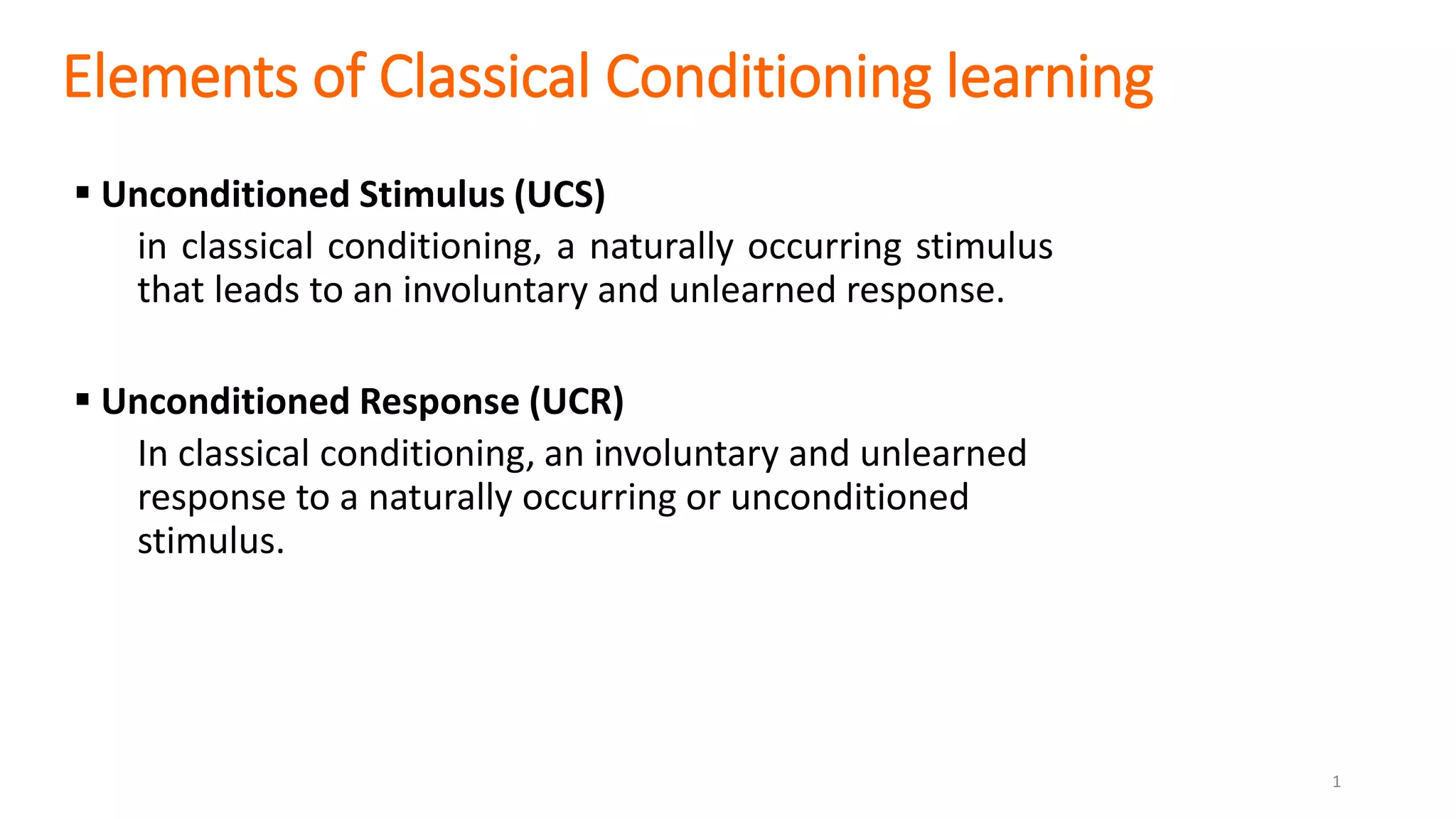 Elements of Classical Conditioning learning.pptx