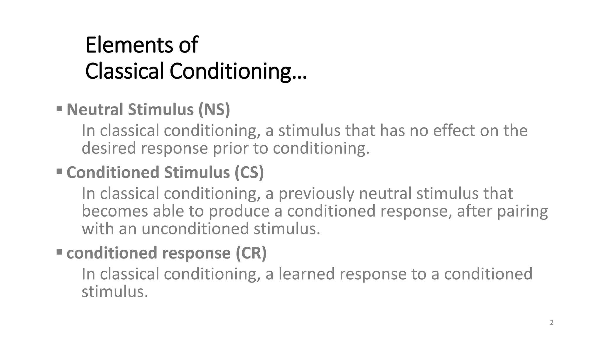 Elements of Classical Conditioning learning.pptx