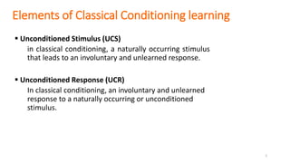 Elements of Classical Conditioning learning.pptx