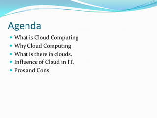 Elements Of Cloud Computing 09 | PPTX