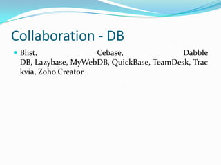 Elements Of Cloud Computing 09 | PPTX