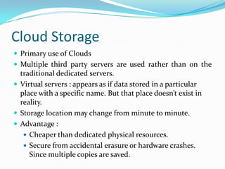 Elements Of Cloud Computing 09 | PPTX