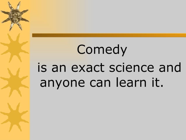 Elements of comedy | PPT