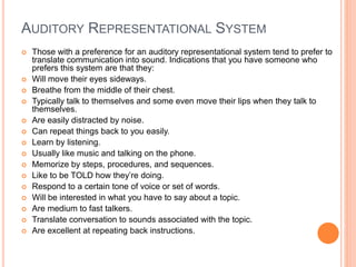 Elements of com, internal map, verbal clues, representation, internal ...