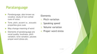 Elements of communication | PPTX