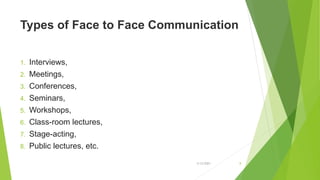 Elements of communication | PPTX