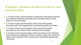 Elements of communication | PPTX